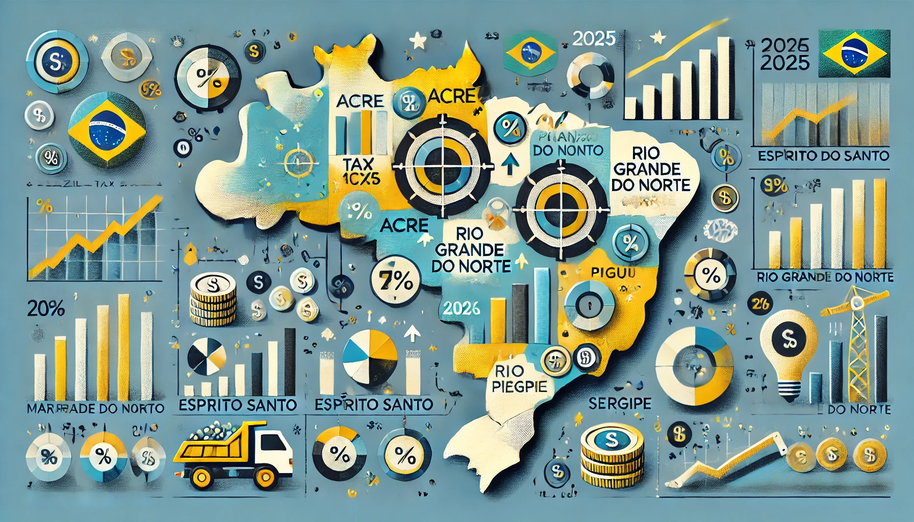 ICMS: Confira quais estados alteraram suas alíquotas internas para 2025 ...