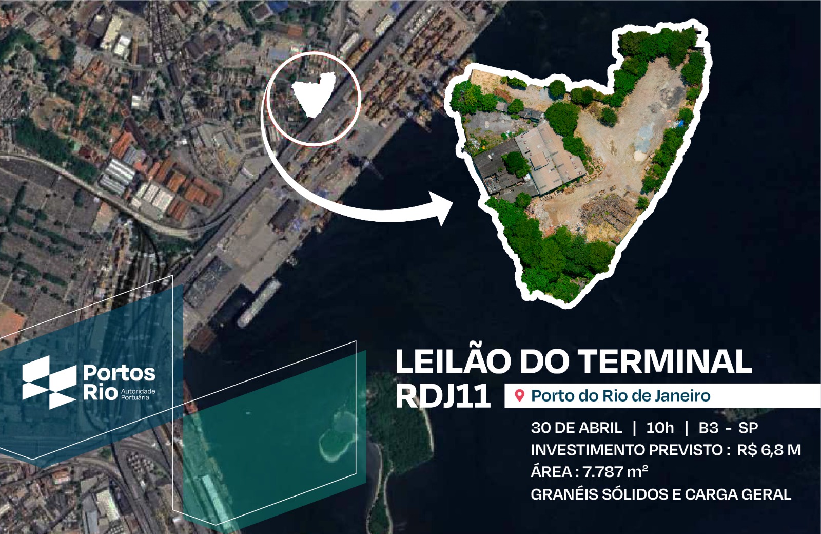 Terminal RDJ11 no Porto do Rio de Janeiro será arrendado no dia 30 ...